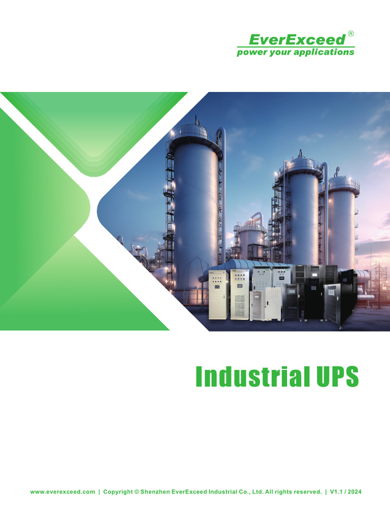 Custom Industrial UPS Solutions | PDF | Power Inverter | Rectifier