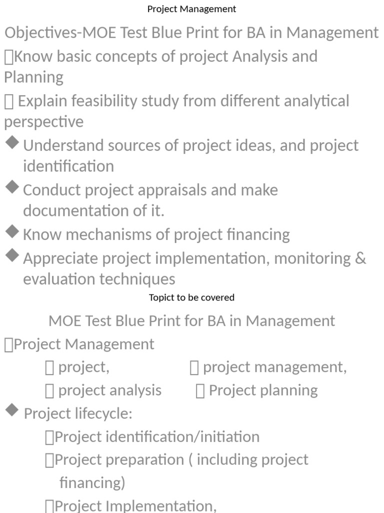 Project Management and Analysis Guide | PDF | Risk | Risk Management