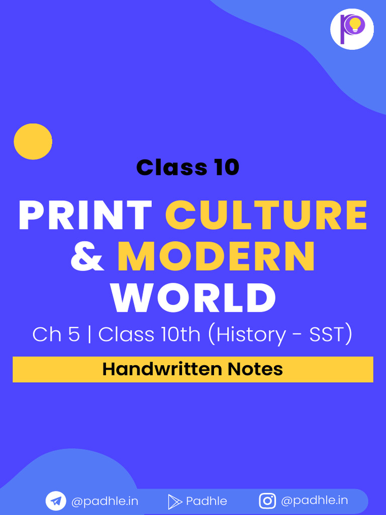 Class 10 History Handwritten Notes | PDF