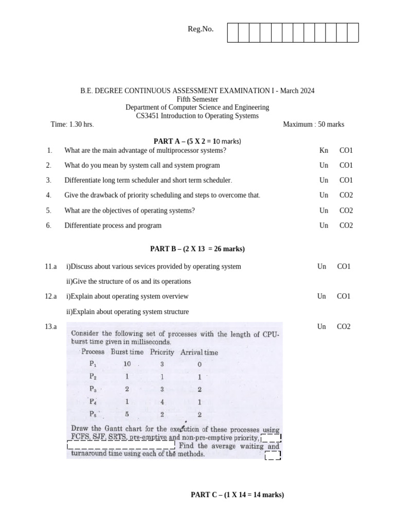 CAE 1 Set 1 To Upload | PDF