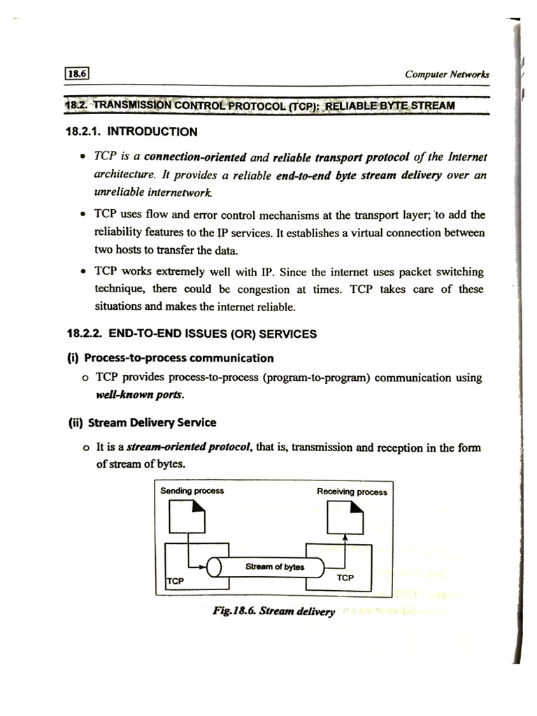 CN Unit2 Udp, TCP | PDF