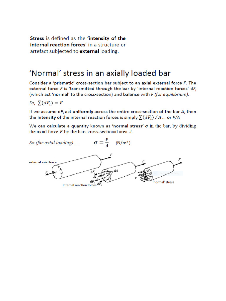 Chapter 3 - Axial Loading | PDF