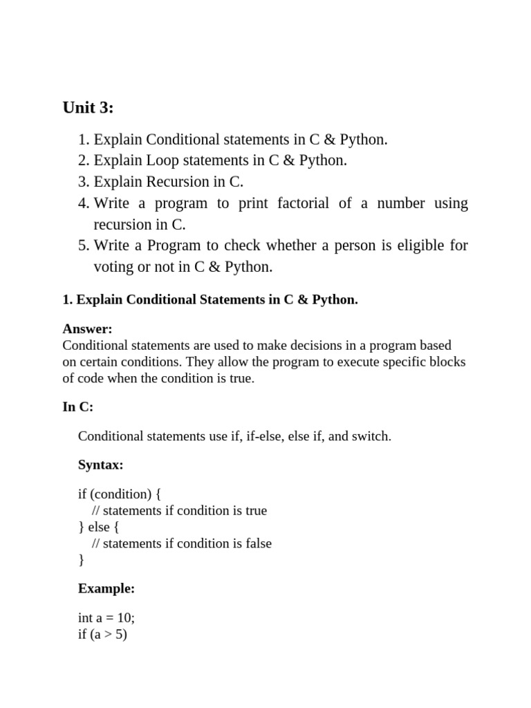 PPS CT2 Question Bank | PDF | Control Flow | Python (Programming Language)