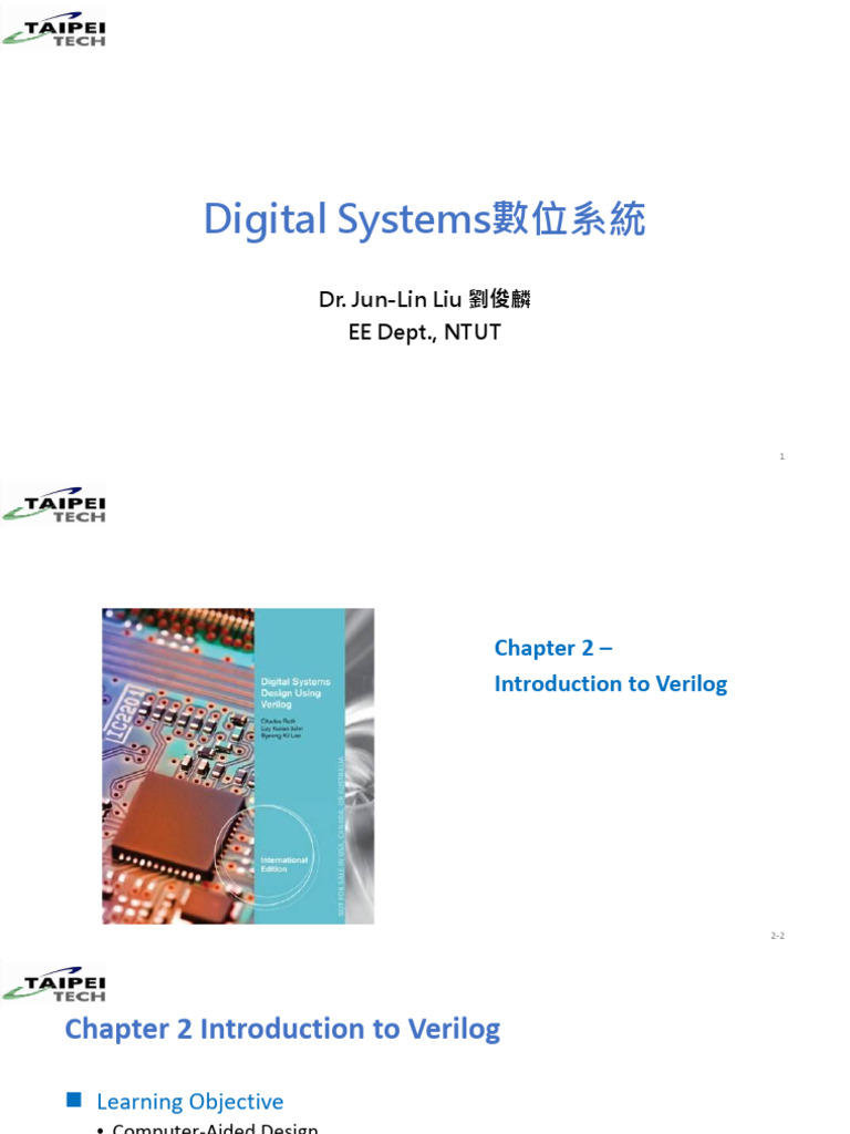 Verilog Basics for Digital Systems | PDF | Hardware Description ...