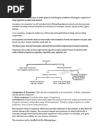 Class 10 Science: Our Environment Notes | PDF | Ecosystem | Food Web