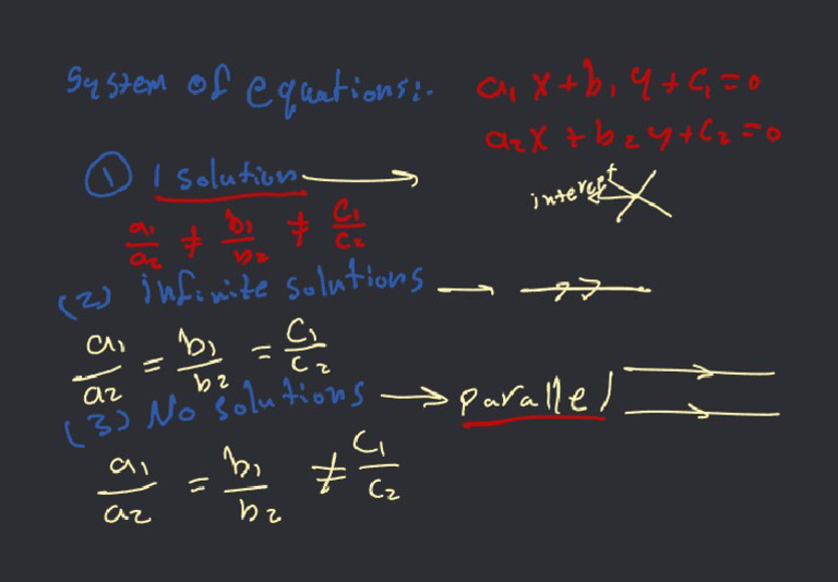 System of Equations | PDF
