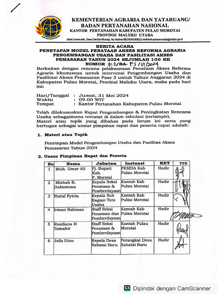B.A Penetapan Target Pengembangan Usaha | PDF