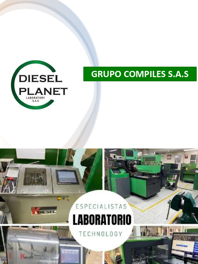 Presentacion Servicios Laboratory Diesel Planet | PDF | Inyección de ...