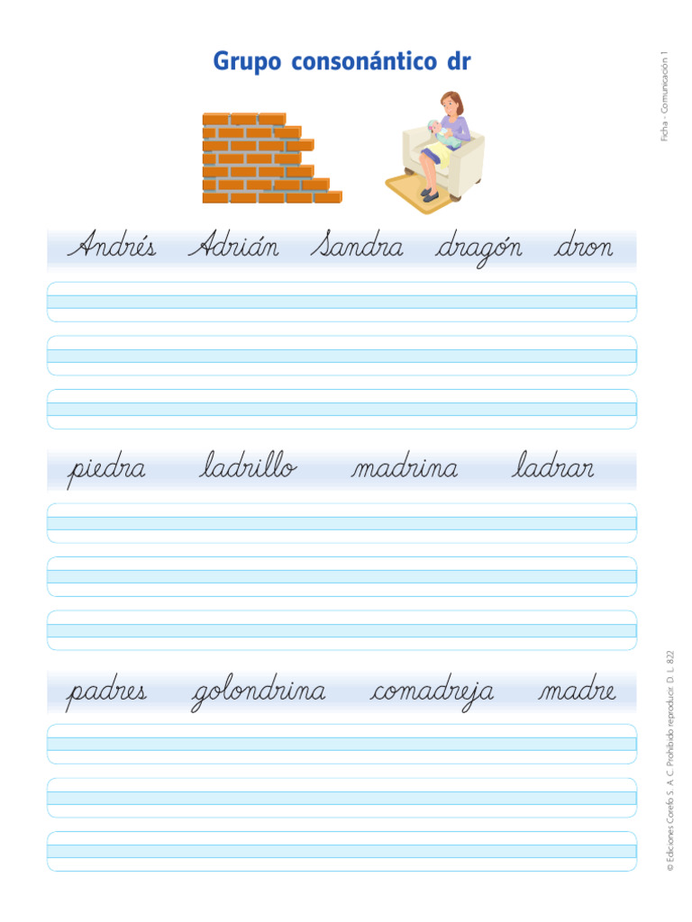 FT - Grupo Consonántico DR | PDF