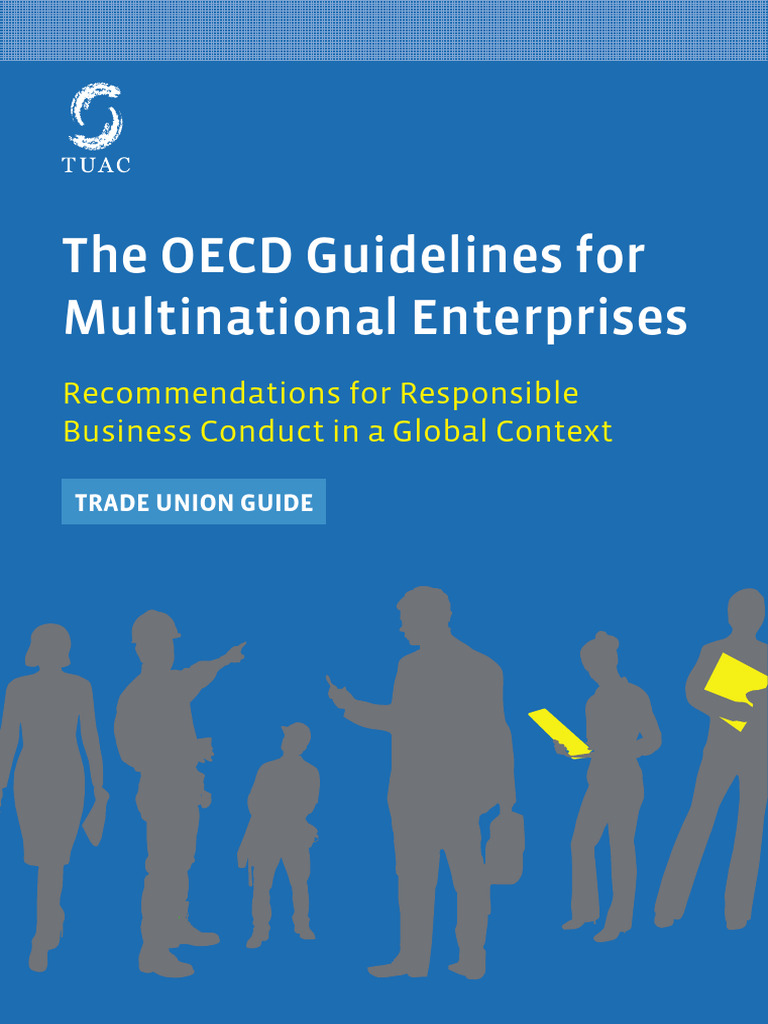 The OECD Guidelines For Multinational Enterprises Recommendations For ...