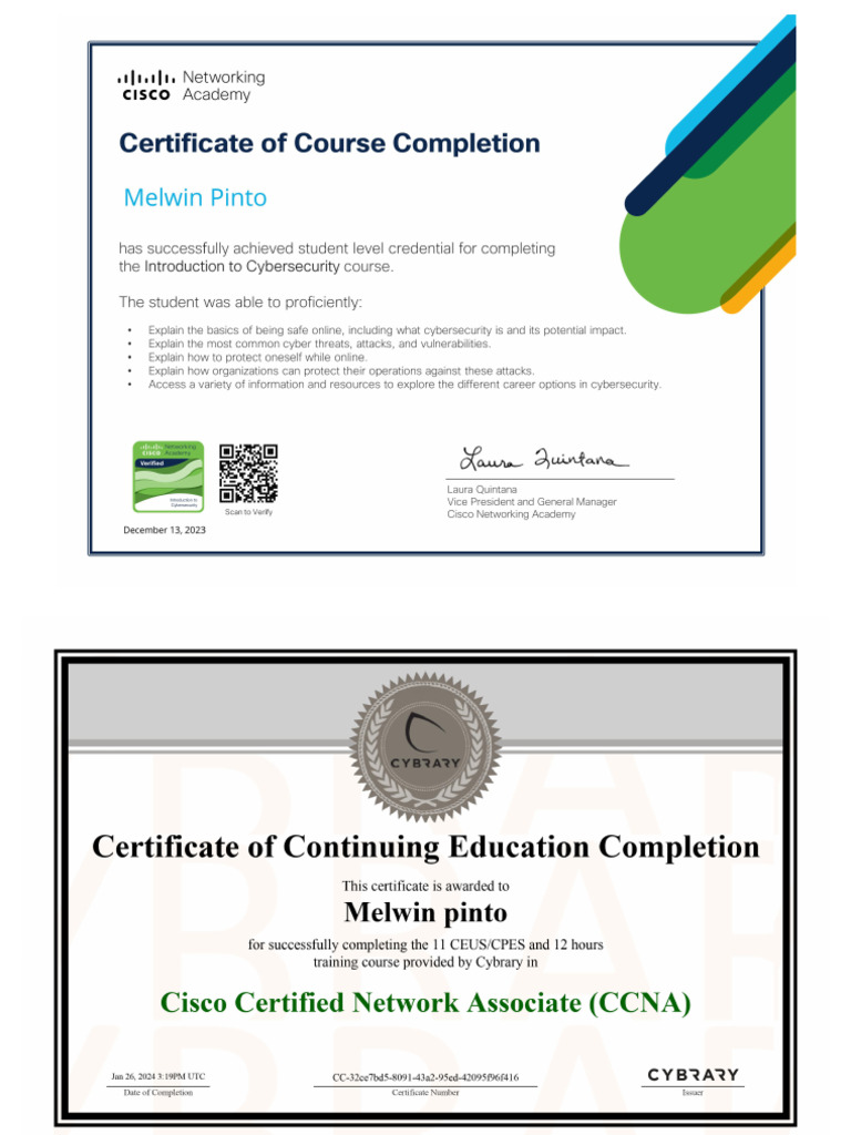 Cybrary Cert Cisco Ccna | PDF