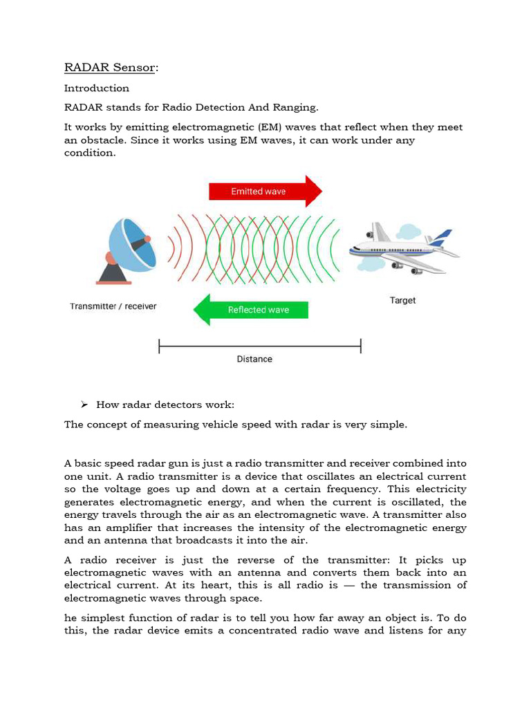 Understanding RADAR Technology Basics | PDF | Lidar | Radio