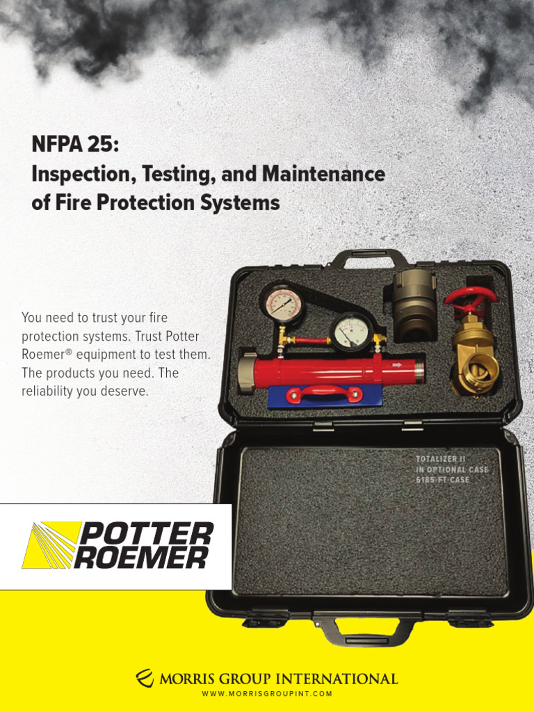 PR - Nfpa 25 Flyer - l1001598 | PDF | Hydraulics | Hydrology