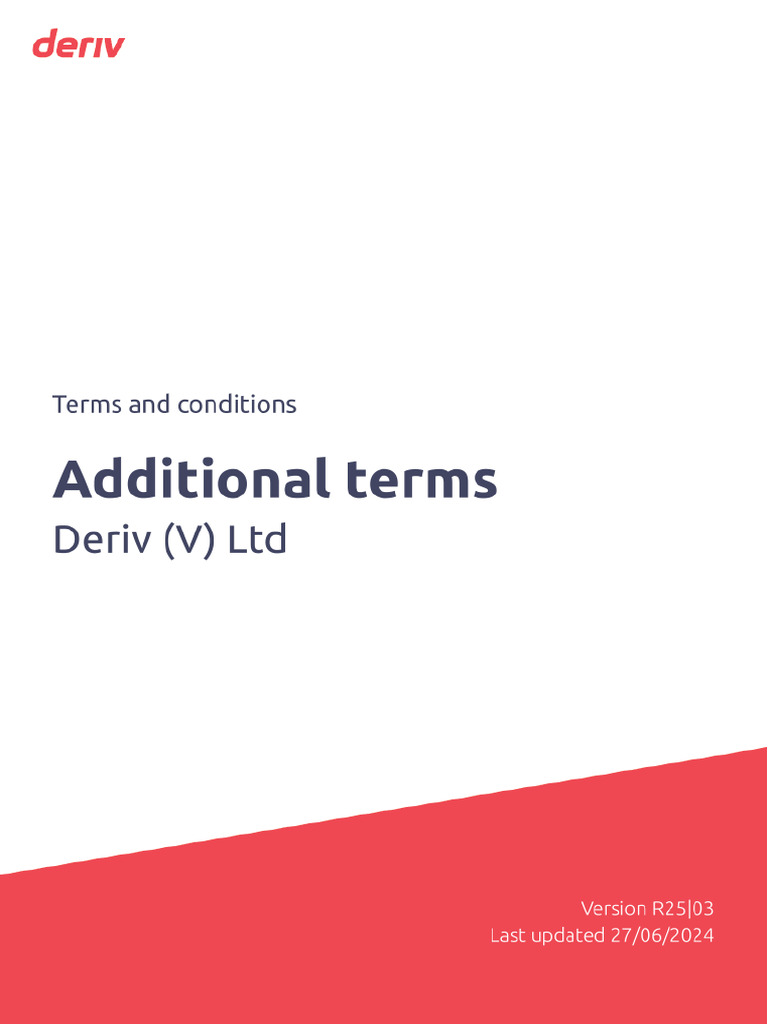Deriv (V) LTD | PDF | Complaint | Justice