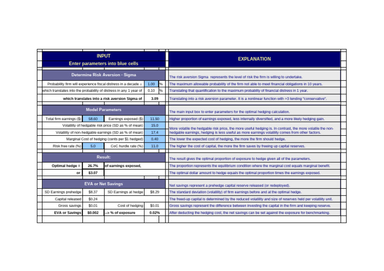 Optimal Hedging Strategy | PDF | Standard Deviation | Hedge (Finance)