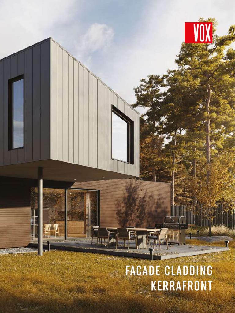 VOX Kerrafront: Sustainable Cladding Solutions | PDF | Wood | Building ...