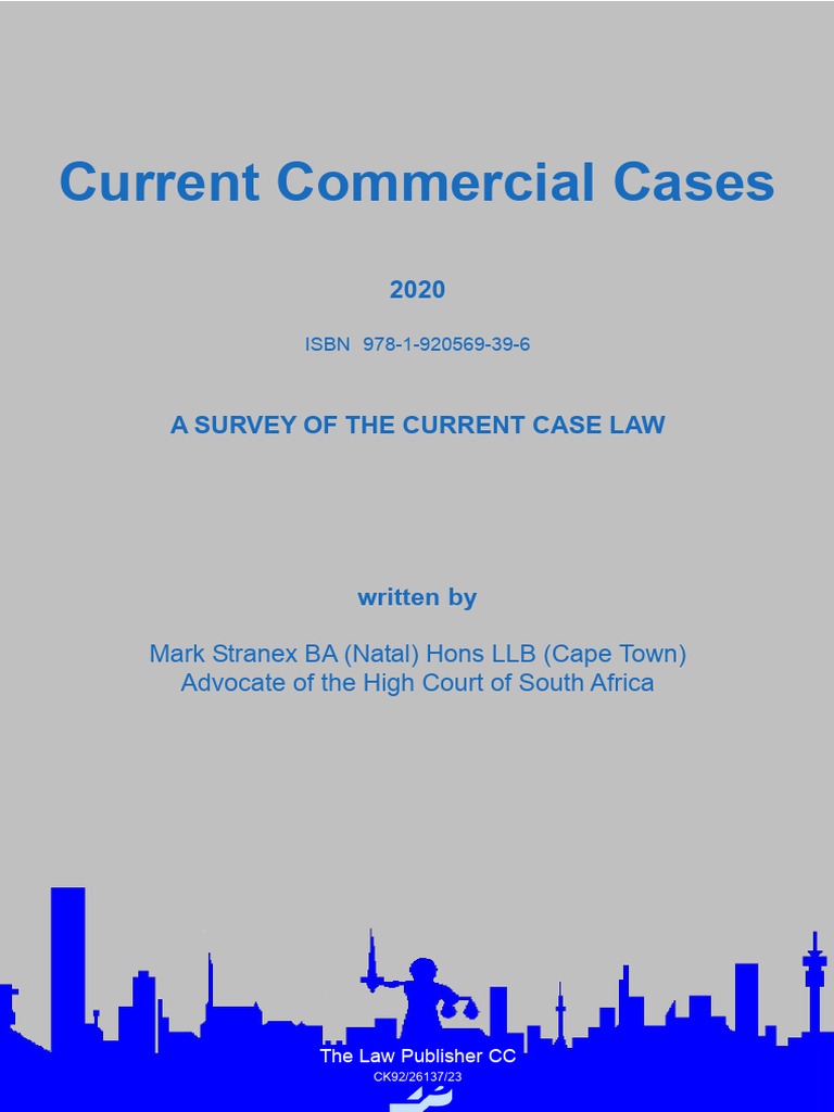 Overview of Current Commercial Cases | PDF | Debt | Loans