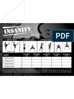 Insanity Fit Test | PDF | Wellness