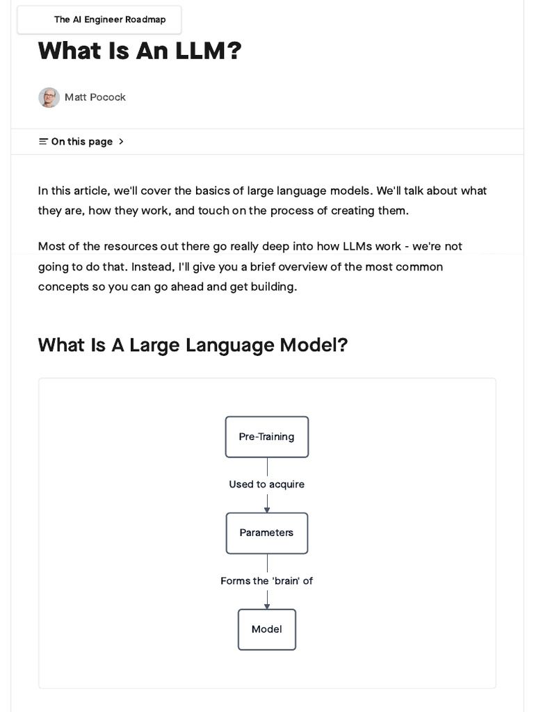 What Is An LLM | PDF | Sampling (Statistics) | Statistical Inference