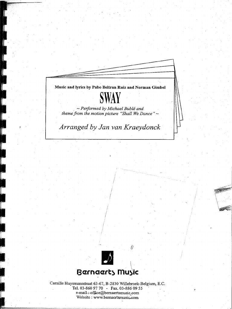 Sway Score | PDF
