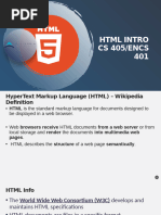 HTML Basics and Essential Tags Guide | PDF | Html Element | Html