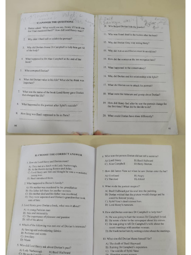 The Picture of Dorian Gray | PDF