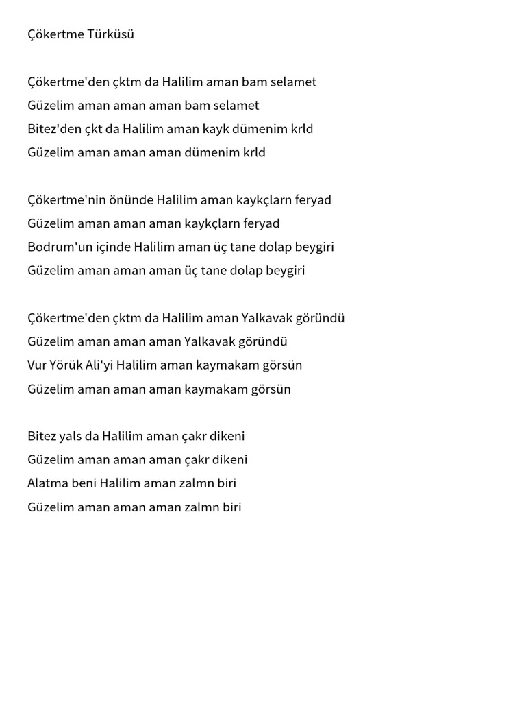 Cokertme Turkusu | PDF