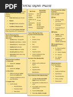 Peripheral Pulse Measurement Sites | PDF