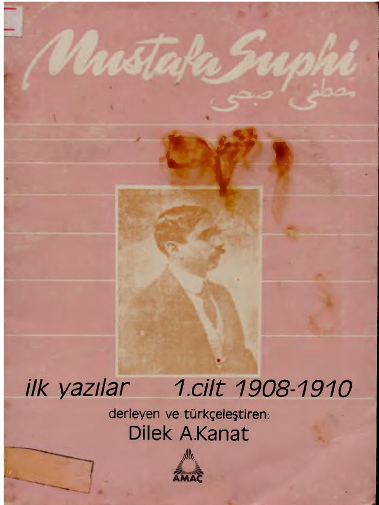 Mustafa Suphi İlk Yazıları 1908 1910 Cilt I Amaç Yayınları | PDF
