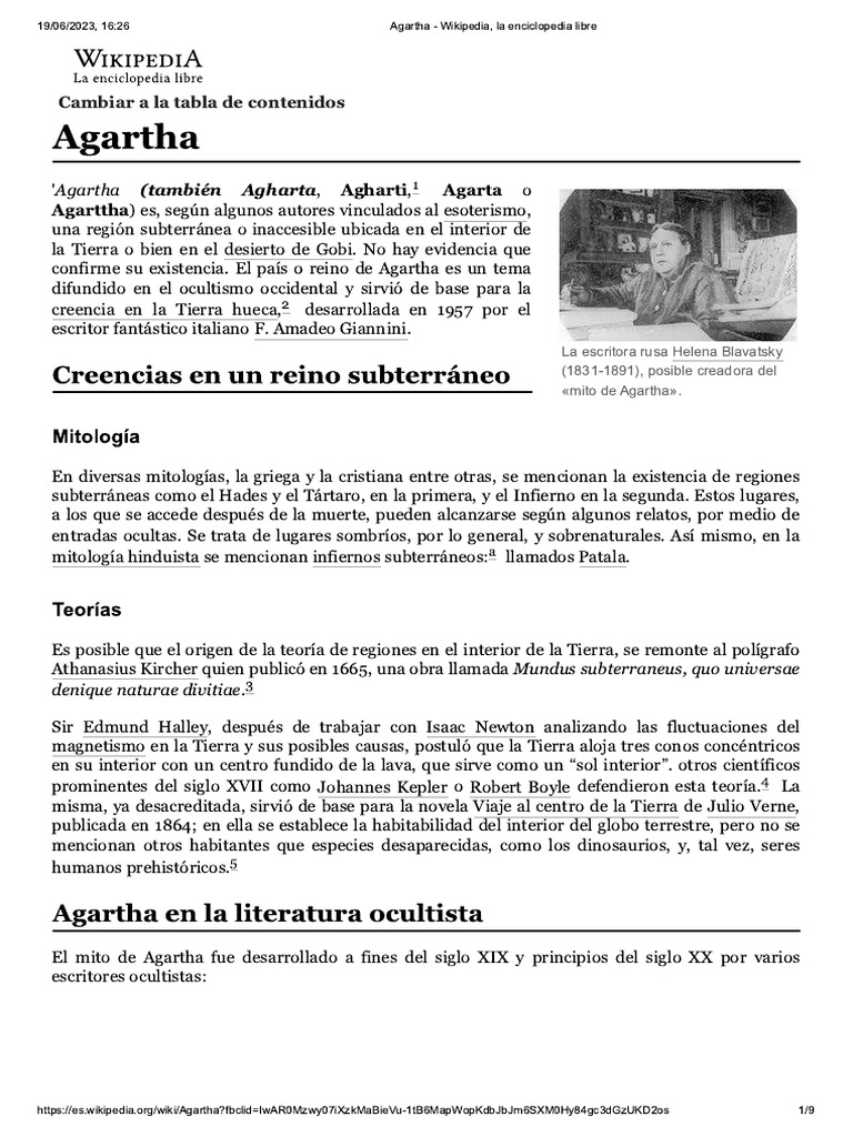 Agartha Qué Es | PDF