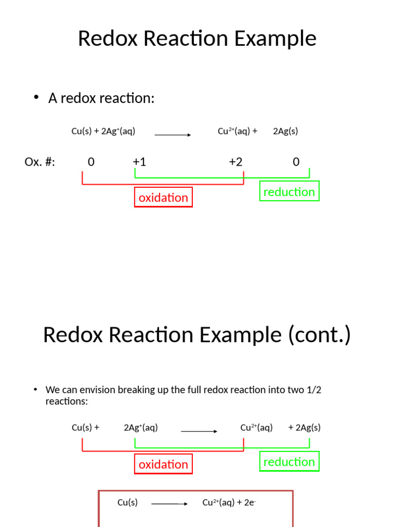 Additional Electrochemistry | PDF | Redox | Chemical Reactions