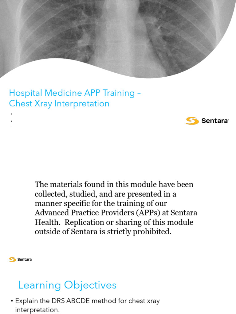 CXR Interpretation - HM | PDF | Lung | Thorax (Human Anatomy)