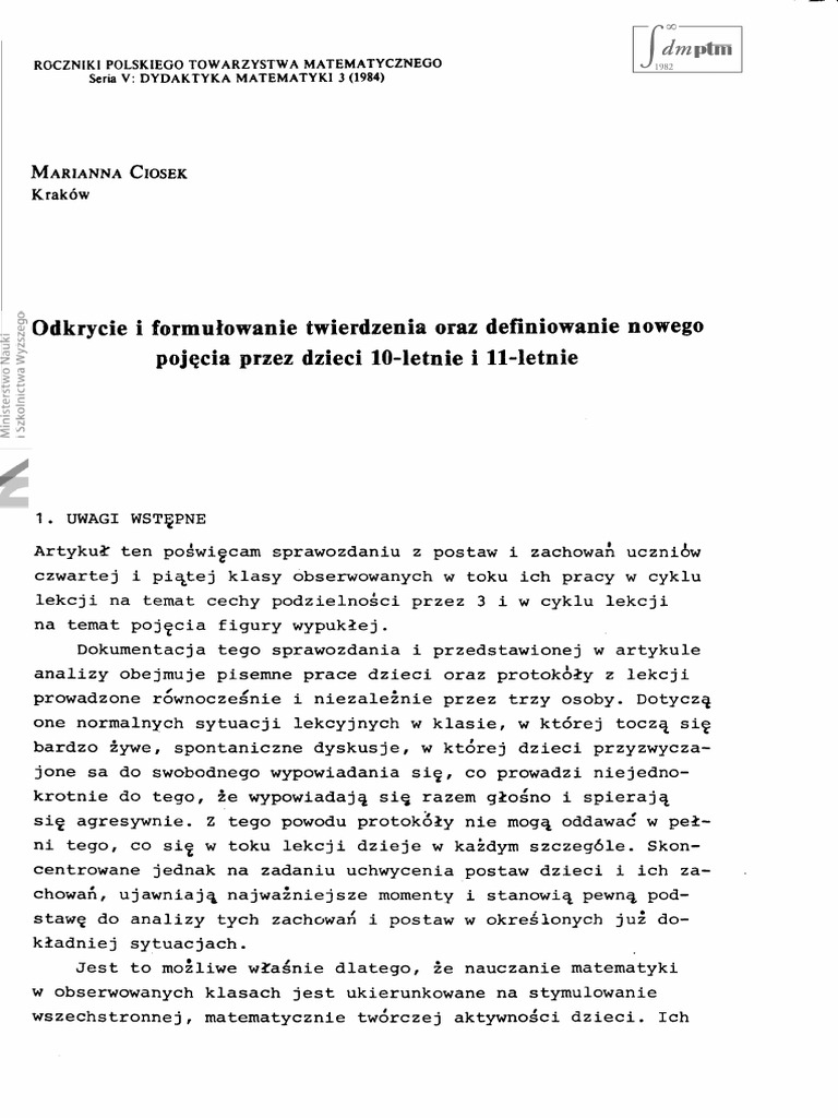 Discovering and Formulating A Theor | PDF