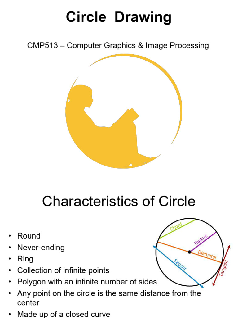 Circle - Drawing CLass Presentation | PDF | Circle | Euclidean Geometry