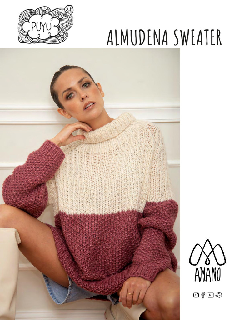 Pattern Book FF 22-23 SpecialBlends AlmudenaSweater - Esp | PDF
