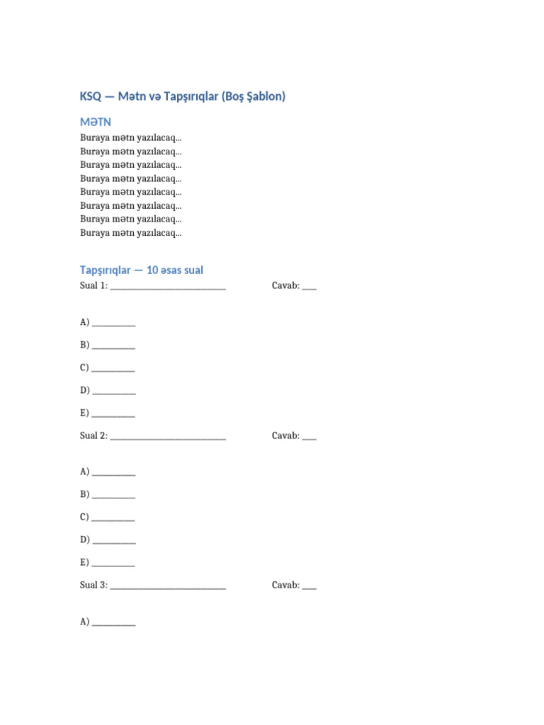 KSQ Sablon 2sehife | PDF