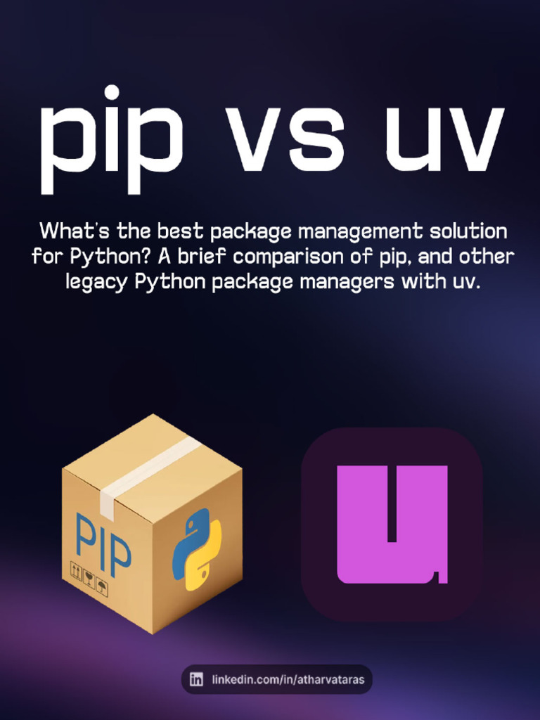 Pip Vs Uv | PDF
