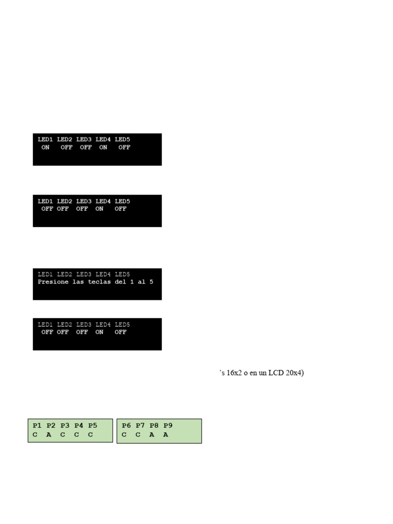 PRÁCTICA FreeRTOS.1 | PDF | Teclado | Microcontrolador