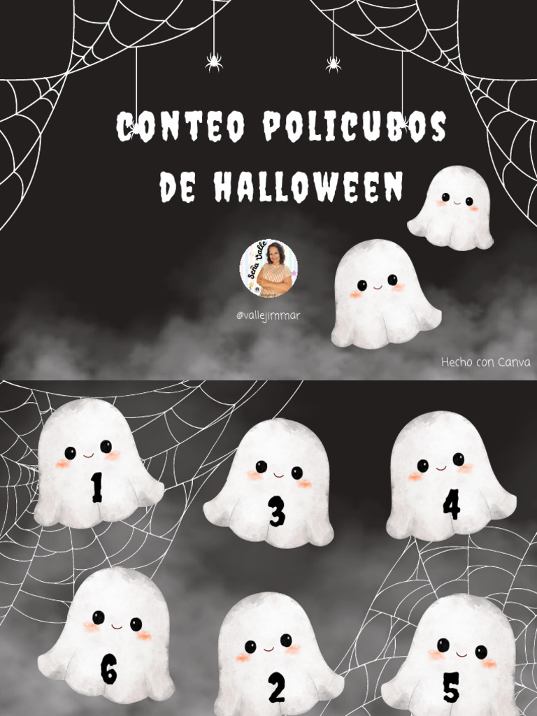Conteo Policubos Halloween @vallejimmar | PDF