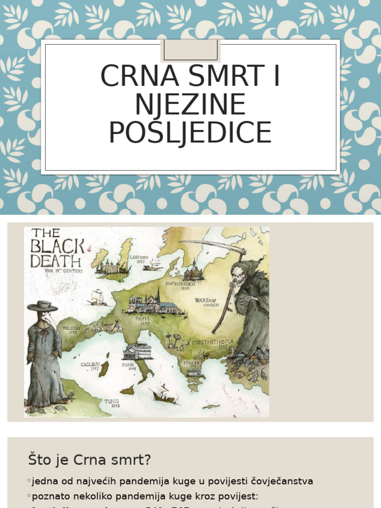 Crna SMRT I Njezine Posljedice | PDF