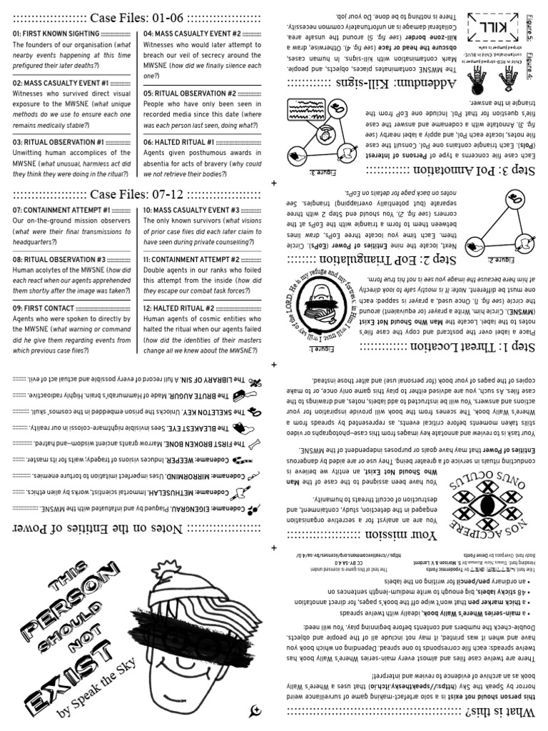 This Person Should Not Exist v1_0 - Letter Printing | PDF