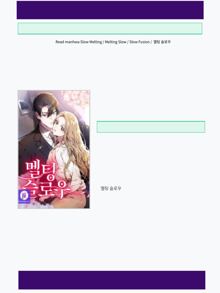 Slow Melting | PDF
