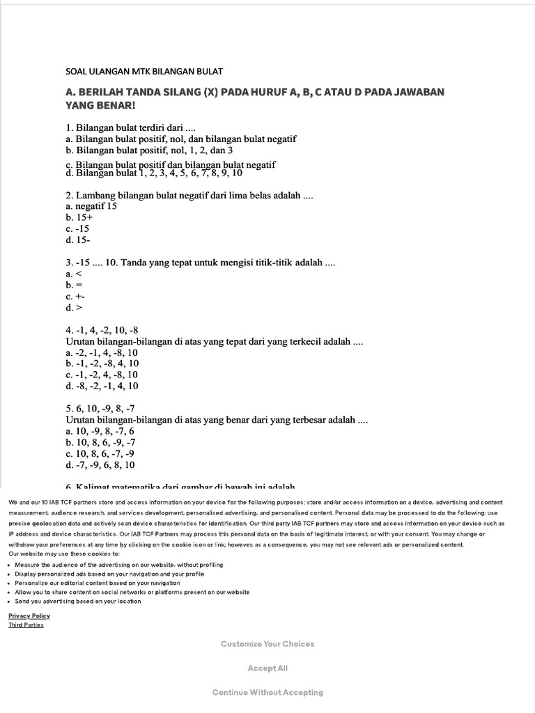 PDF p Classtruncatedtext Module Lineclamped 85ulhh Style Max Lines5soal Ulangan Mtk Bilangan ...