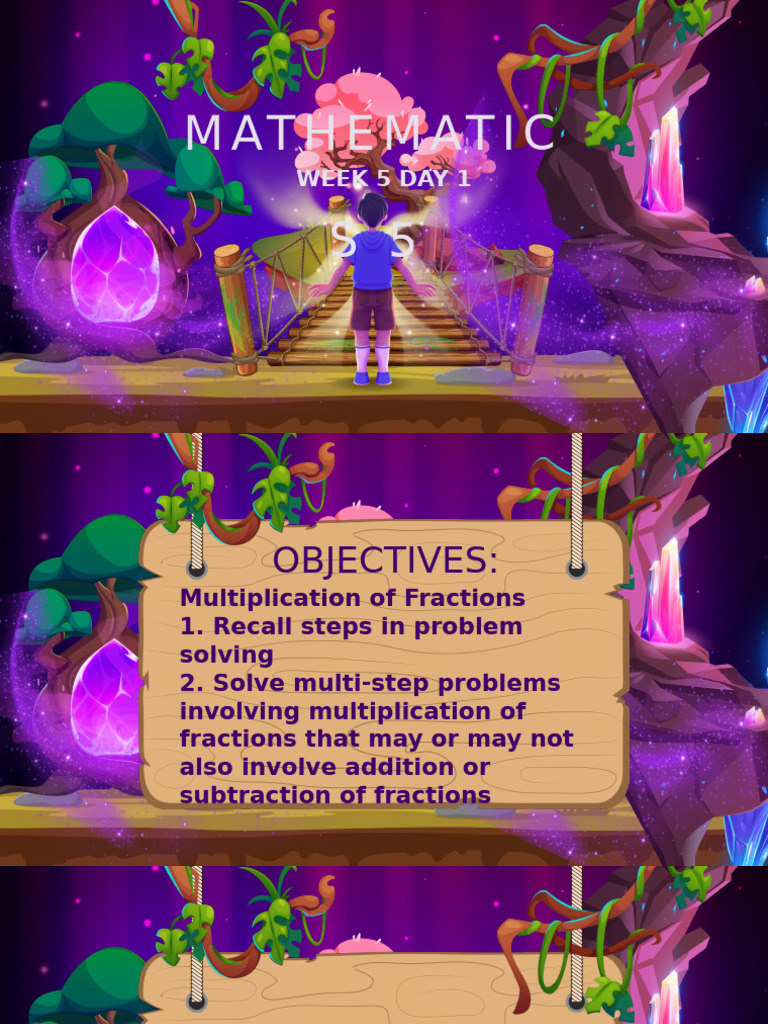 q1 Mathematics 5 Week 5 Day 1 | PDF | Multiplication | Mathematics
