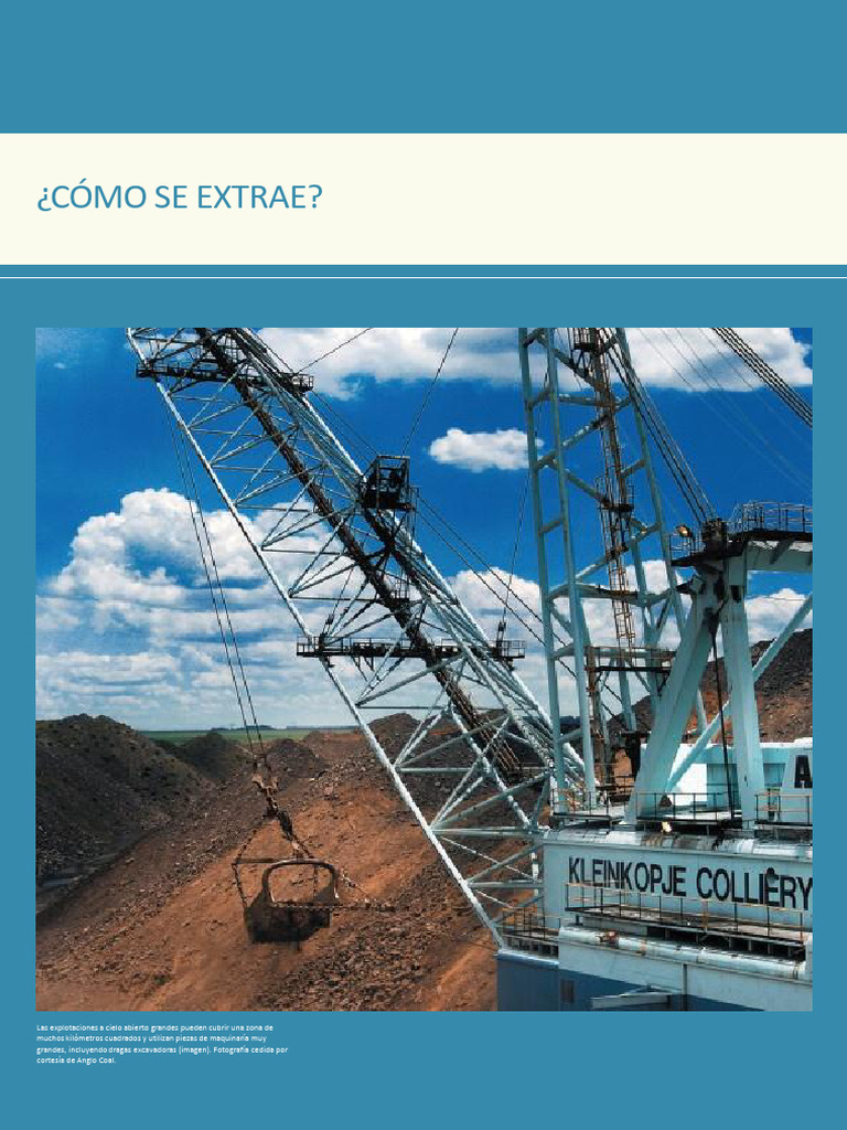 Métodos de extracción de carbón: guía completa | PDF | Espuma | Minería ...