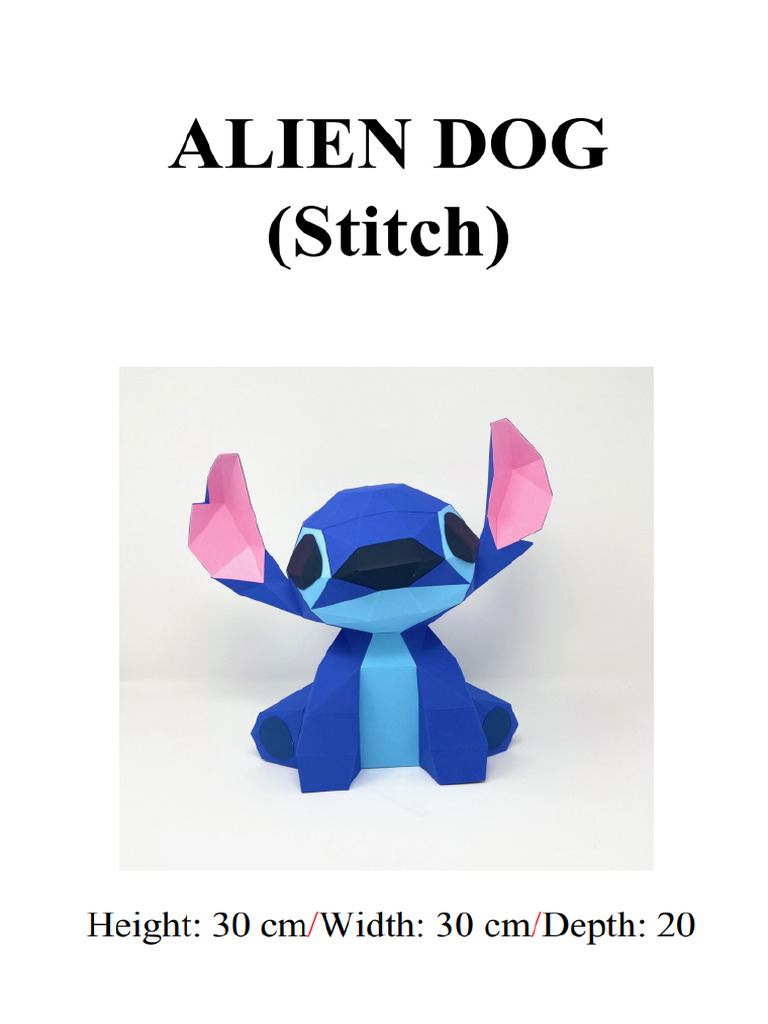 Stich Sentado | PDF