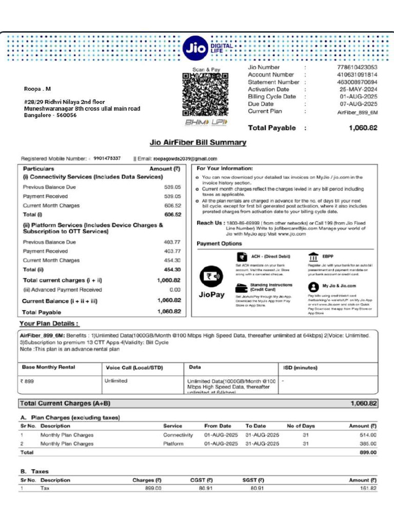 Aug Bill | PDF