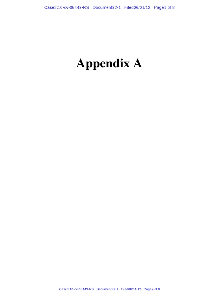 Appendix A | PDF | Dynamic Random Access Memory | Computer Data Storage
