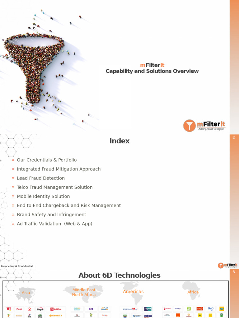 MFilterIt Capability and Solutions Overview | PDF | Customer ...