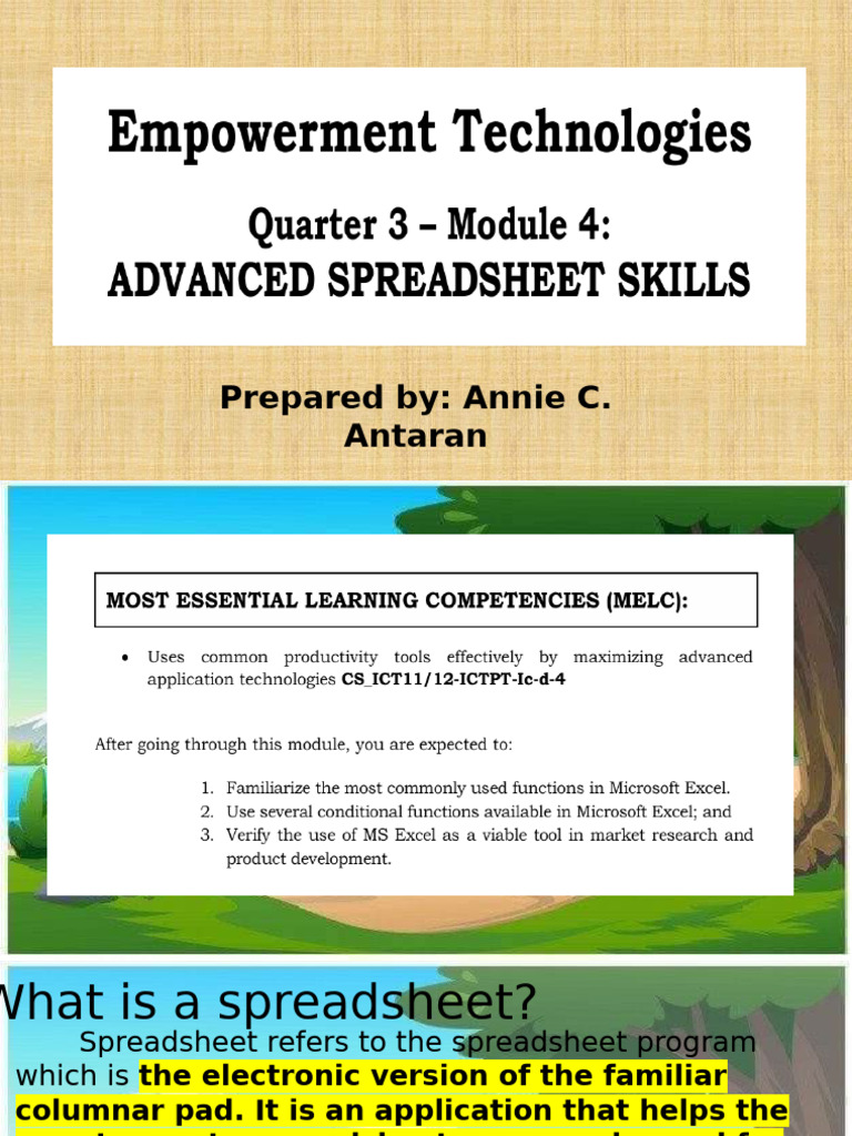 All About Excel | PDF